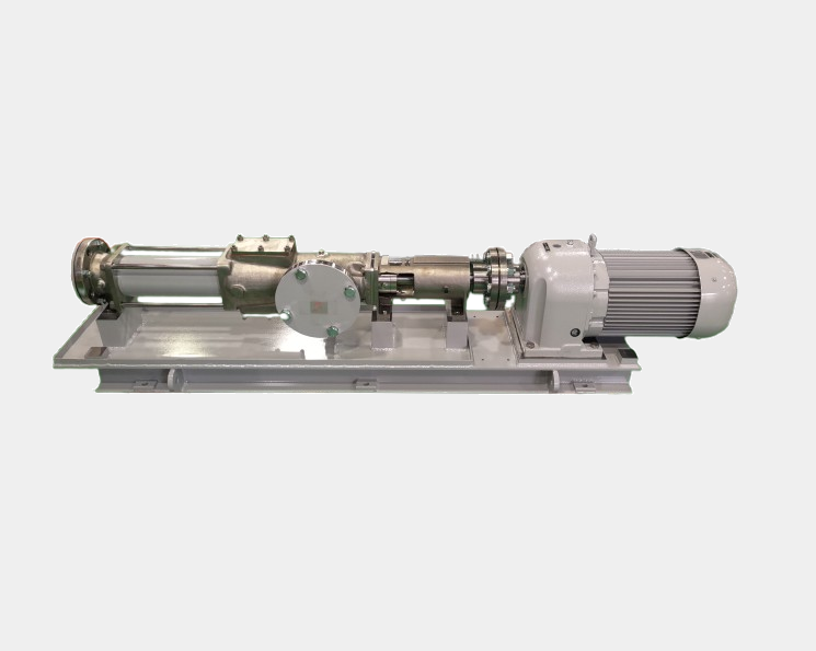 Flocculation wastewater transfer pump (Single screw pump) ｜Precision ...